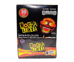 Sonrics Paleta Rockaleta Display 30 Count – Super Dulces USA