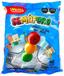 Vero Paleta Semaforo 40 Count – Super Dulces USA